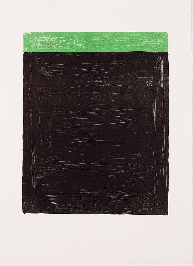 Gunther Forg Design For A Mural 3 (Signed Print) 1986