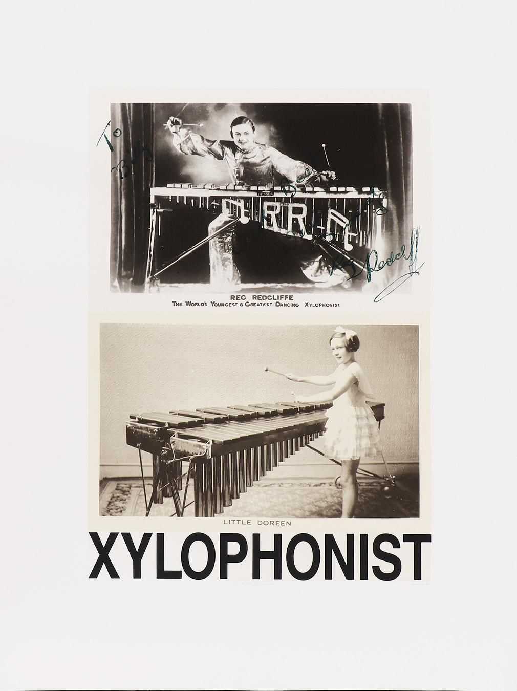 Peter Blake X Is For Xylophonist (Signed Print) 1991 | For Sale