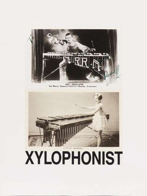 Peter Blake X Is For Xylophonist (Signed Print) 1991 | For Sale