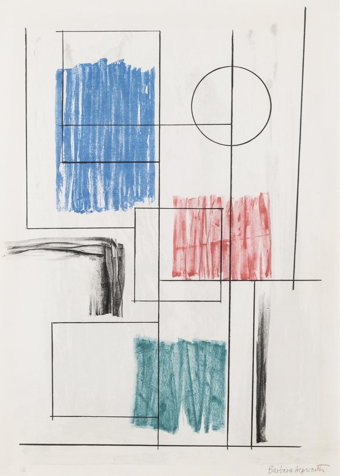 Barbara Hepworth Argos (Signed Print) 1969 | MyArtBroker