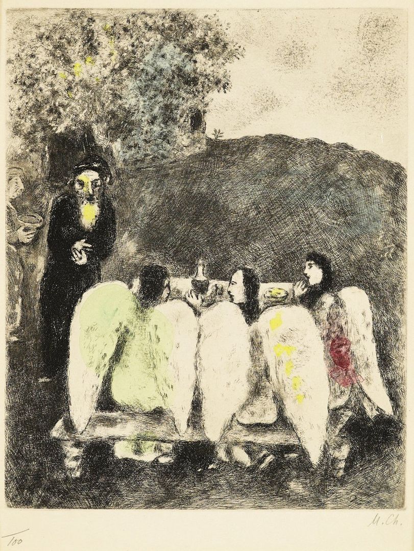 La Bible (The Bible) by Marc Chagall Meaning, Analysis & Auction ...