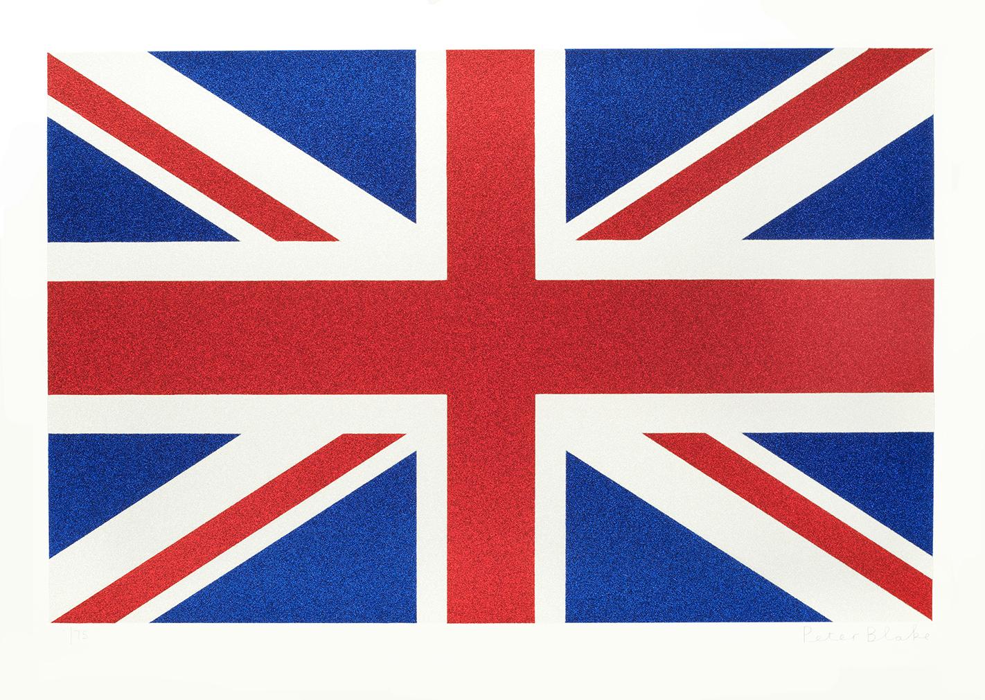 Peter Blake Union Flag (large) (Signed Print) 2016 | MyArtBroker