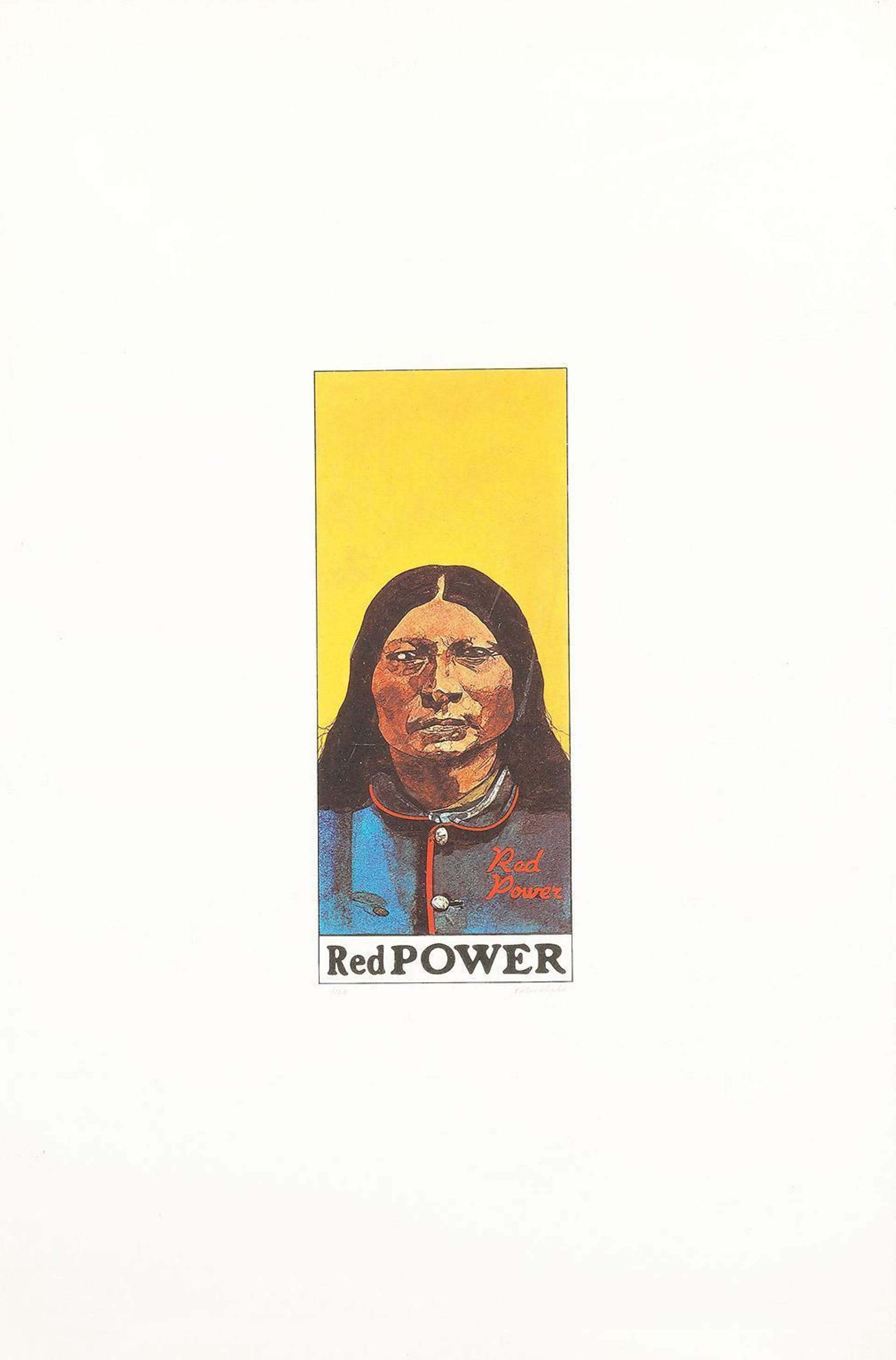 Peter Blake Red Power (Signed Print) 1974 | MyArtBroker