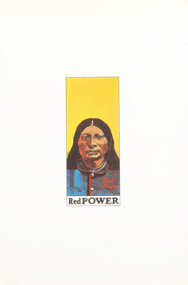 Peter Blake Red Power (Signed Print) 1974 | MyArtBroker