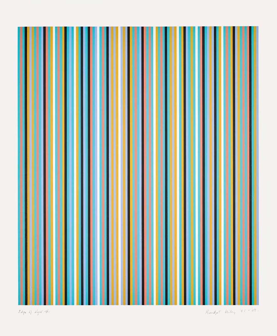 10 Facts About Bridget Riley's Stripes | MyArtBroker