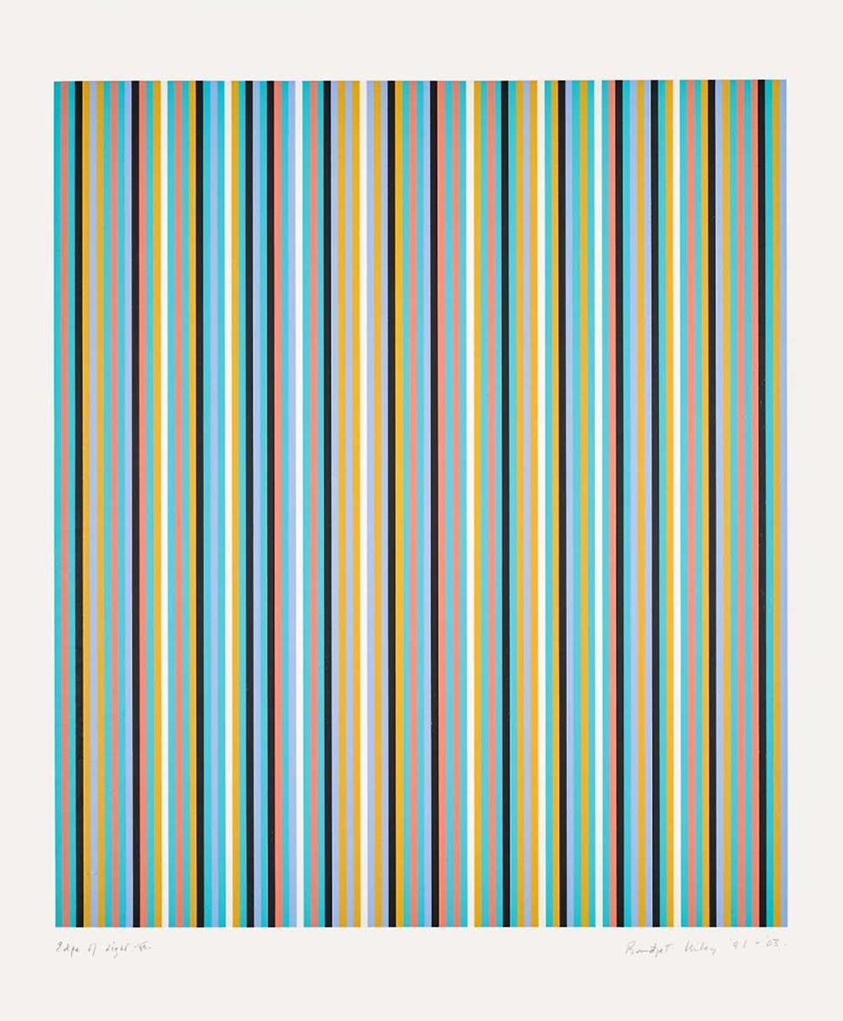 10 Facts About Bridget Riley's Stripes | MyArtBroker