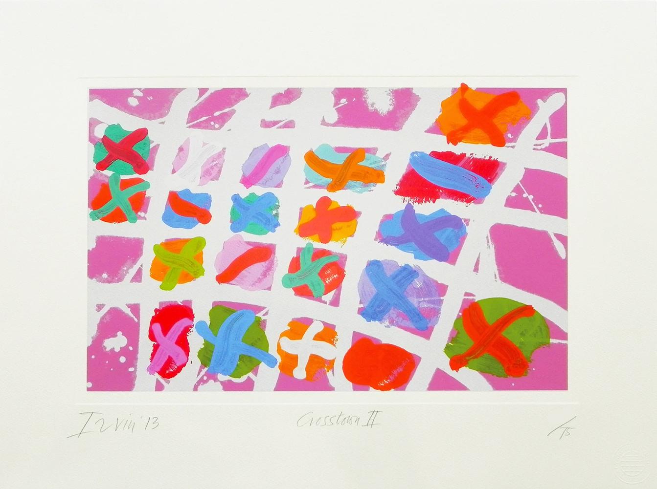 Albert Irvin Crosstown II (Signed Print) 2013 | For Sale