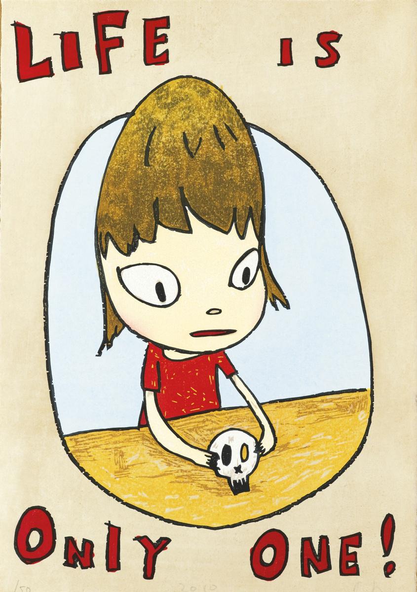 Yoshitomo Nara Life Is Only One (Signed Print) 2010 | MyArtBroker