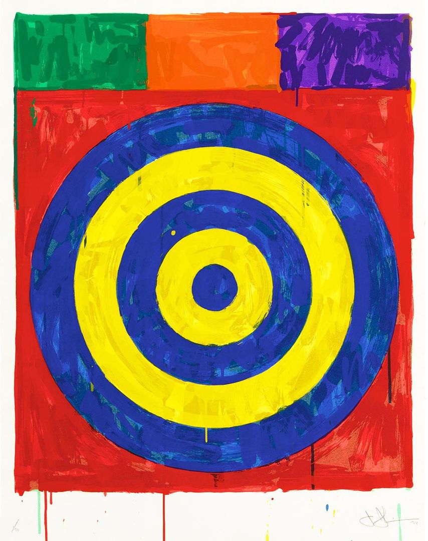 Jasper Johns Target (ULAE 147) (Signed Print) 1974 | MyArtBroker