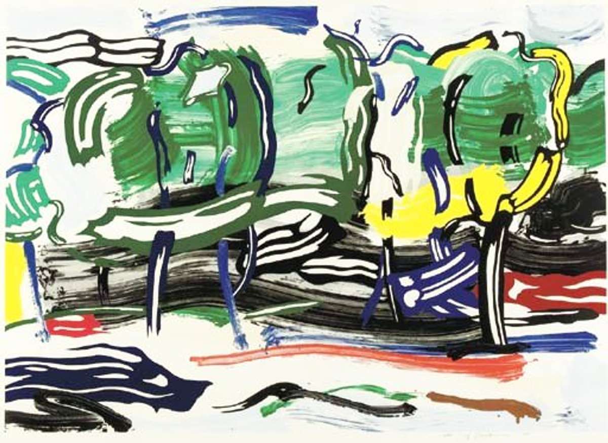 10 Facts About Roy Lichtenstein's Landscapes, Moonscapes, Seascapes ...