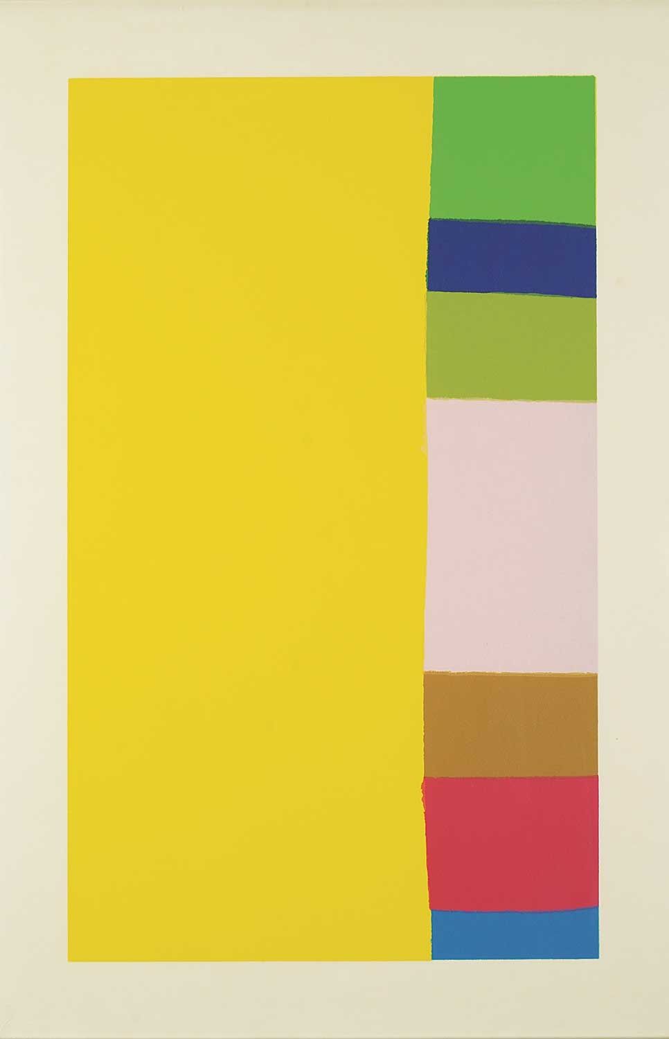 Jack Bush Untitled 1972 (Unsigned Print) 1972 | For Sale