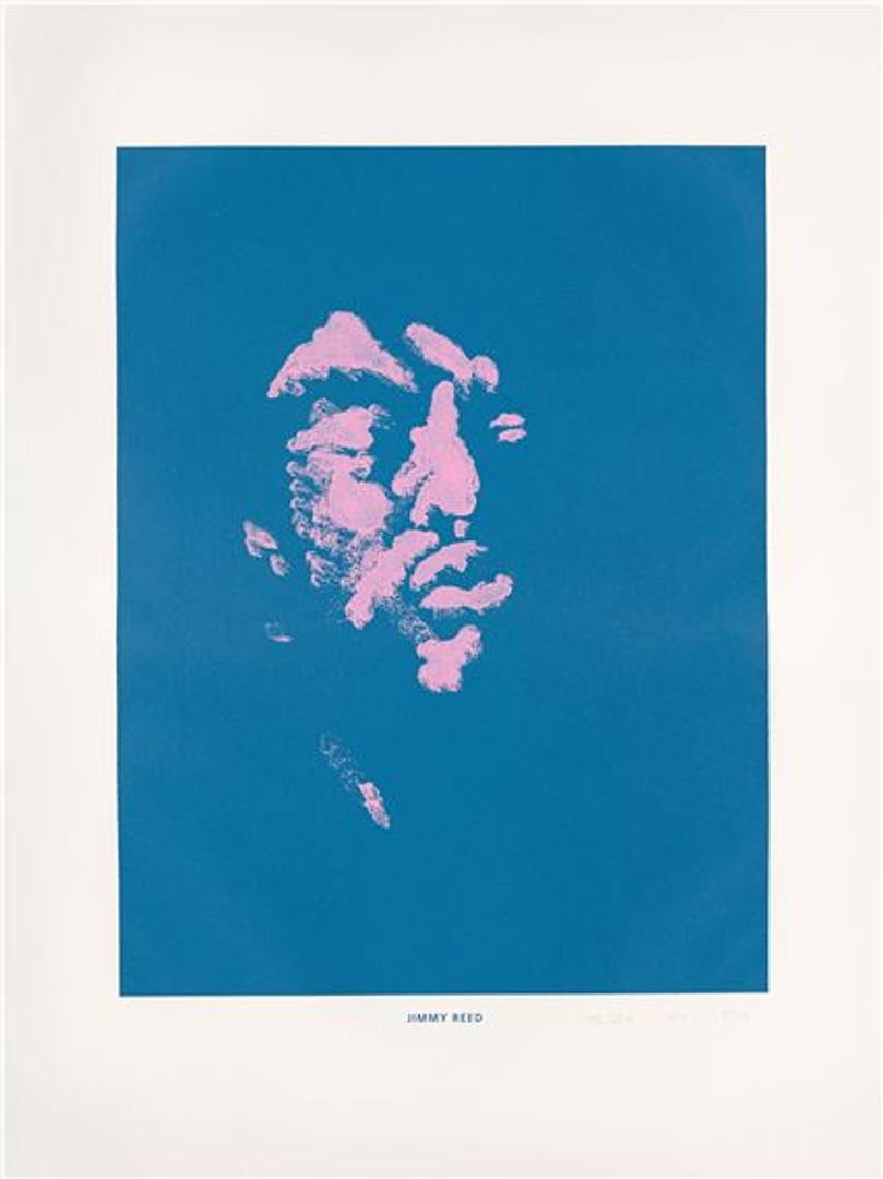 Thomas Schutte Blues Men (Jimmy Reed) (Signed Print) 2019 | MyArtBroker