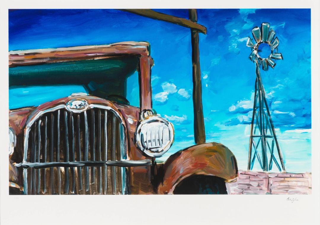 Bob Dylan Wilton Iowa Farmyard (2019) (Signed Print) 2019 | MyArtBroker