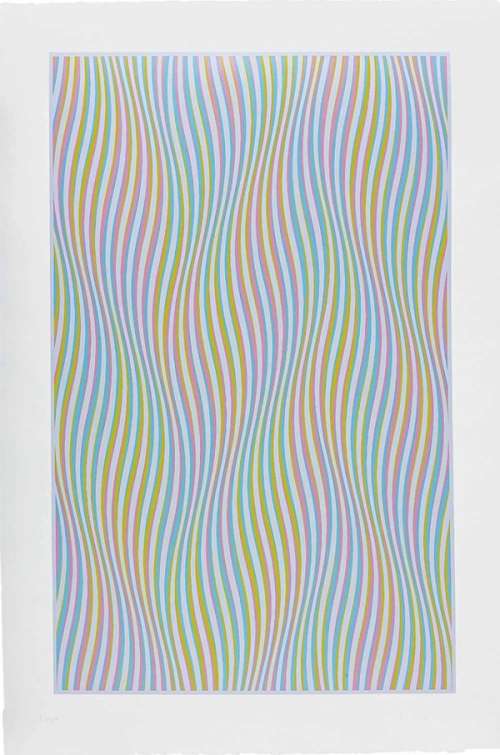 Bridget Riley Elapse (Signed Print) 1982 | MyArtBroker