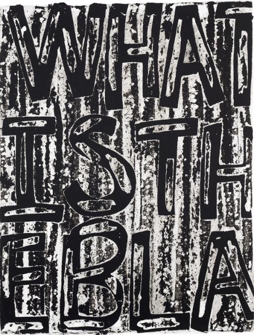 Adam Pendleton What Is The Black Dada? (Signed Mixed Media) 2020 ...