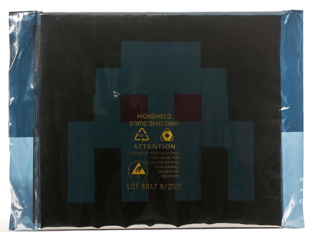 Invader Invasion Kit 2, Blue Octopus (Ceramic) 2003 | For Sale