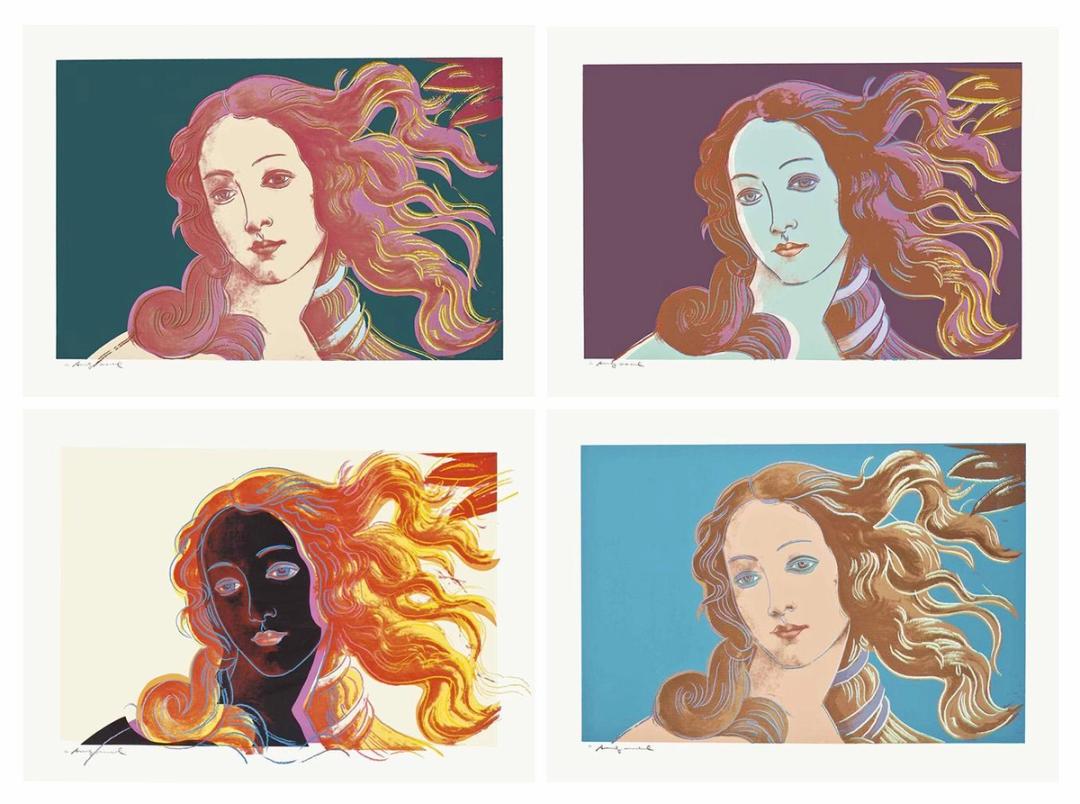Andy Warhol Details Of Renaissance Paintings (Sandro Botticelli, Birth ...