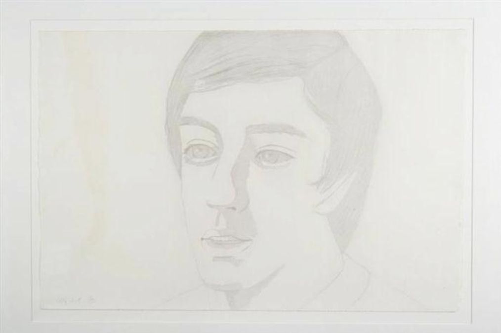 Alex Katz Vincent With Open Mouth (Signed Print) 1974 | MyArtBroker