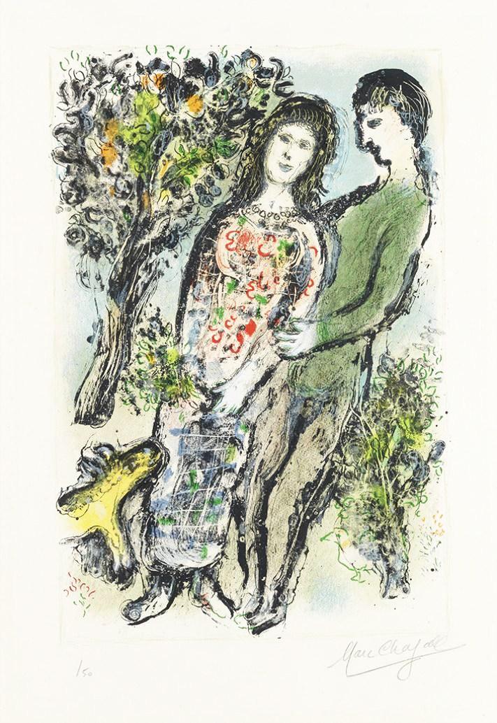 Marc Chagall L'Oranger (Signed Print) 1975 | MyArtBroker