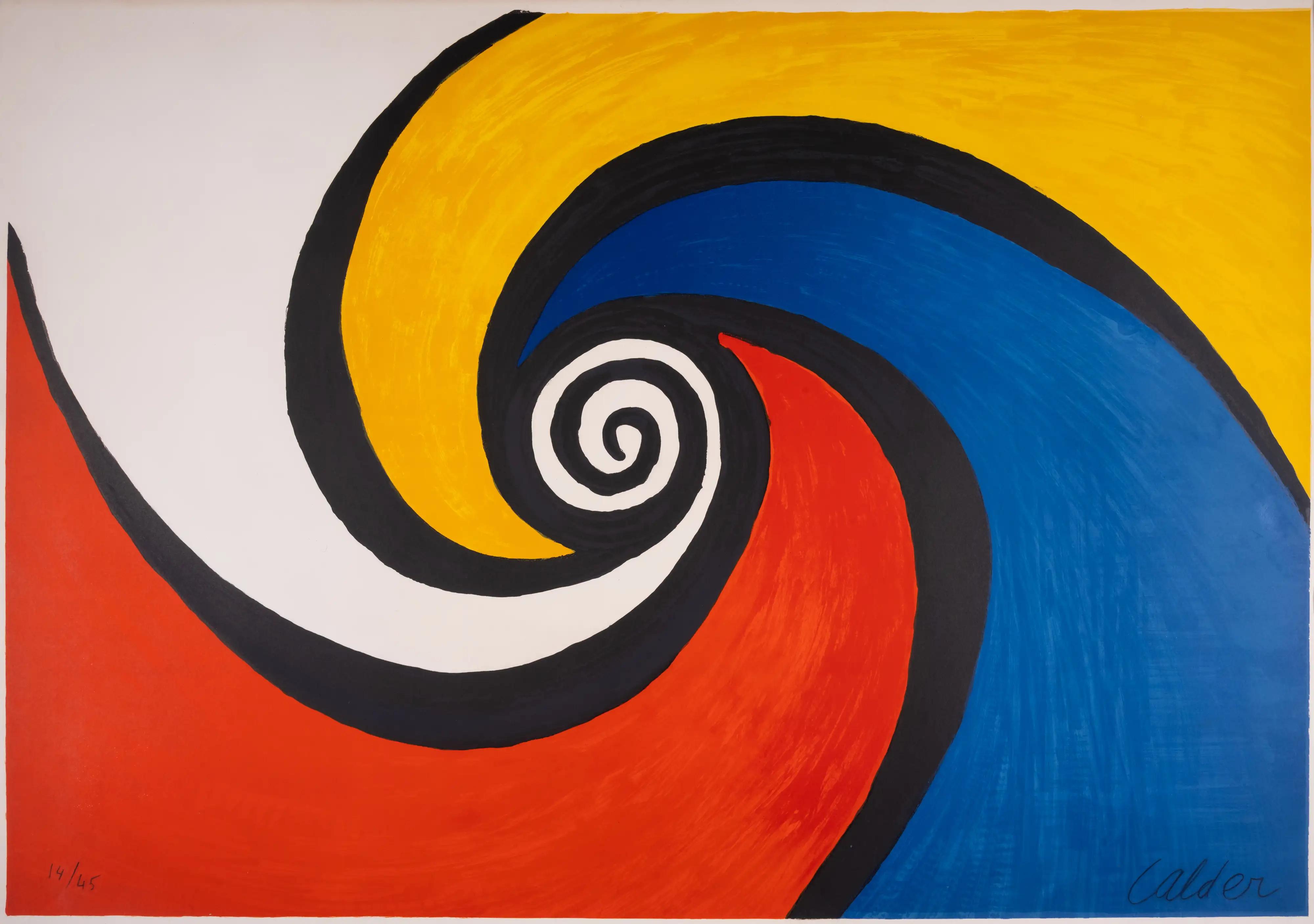 Alexander Calder Spirale (Signed Print) 1970 | MyArtBroker