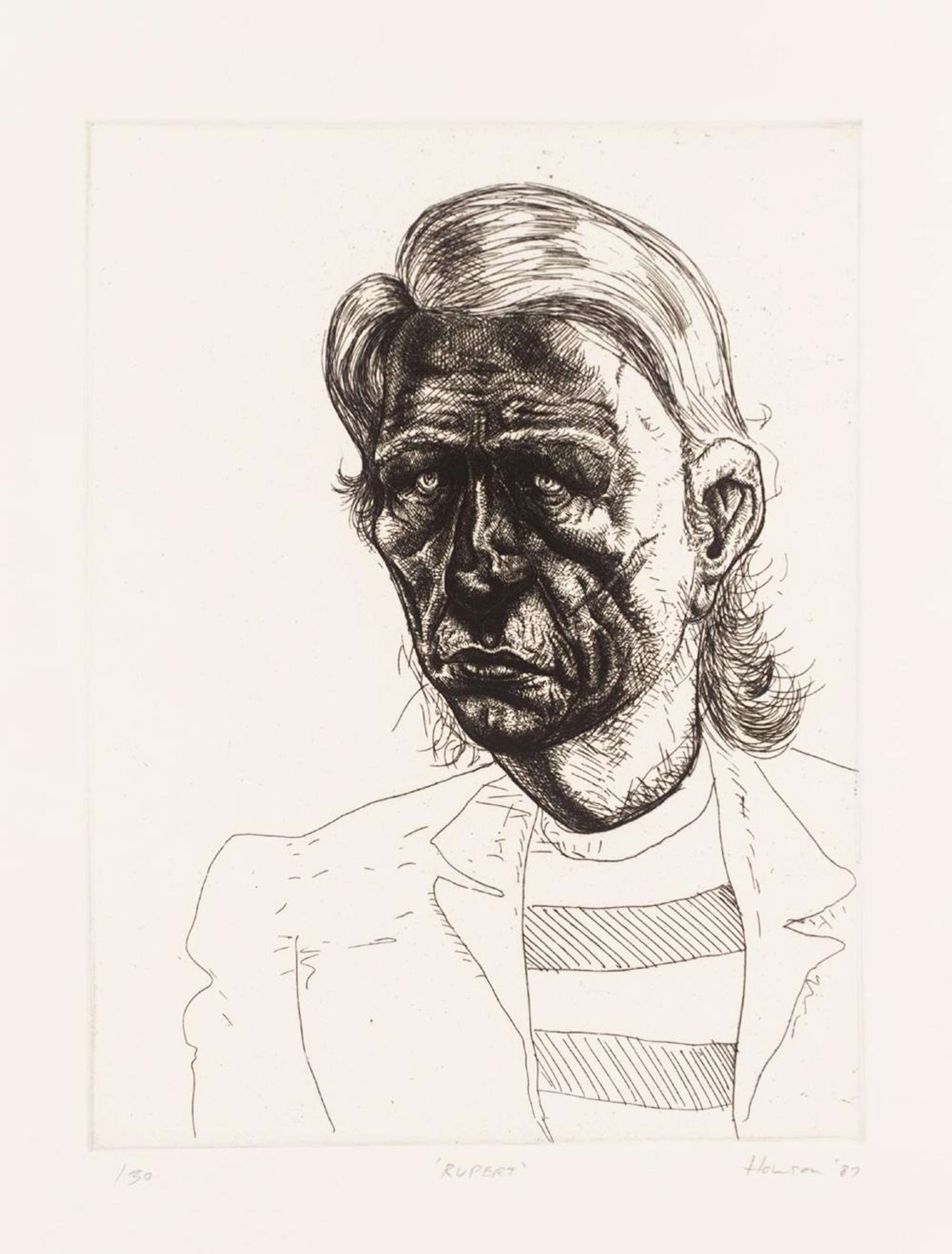 Peter Howson Rupert (Signed Print) 1987 | MyArtBroker