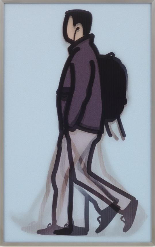 Julian Opie Student (Signed Print) 2013 | For Sale