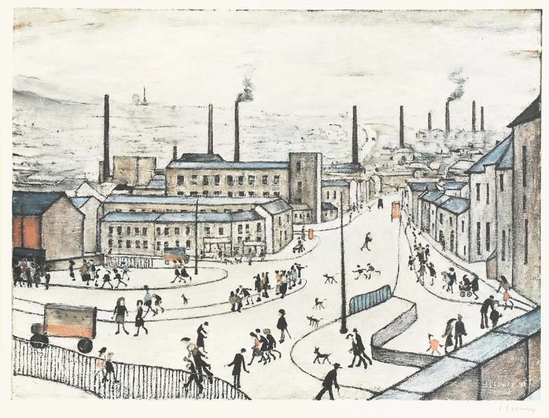 The Beautiful Game: A Guide To Lowry’s Football Matches | MyArtBroker
