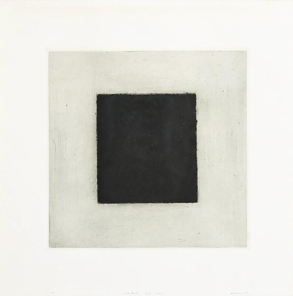 Alan Green Centre To Edge - Black To Green (Signed Print) 1979 | For Sale