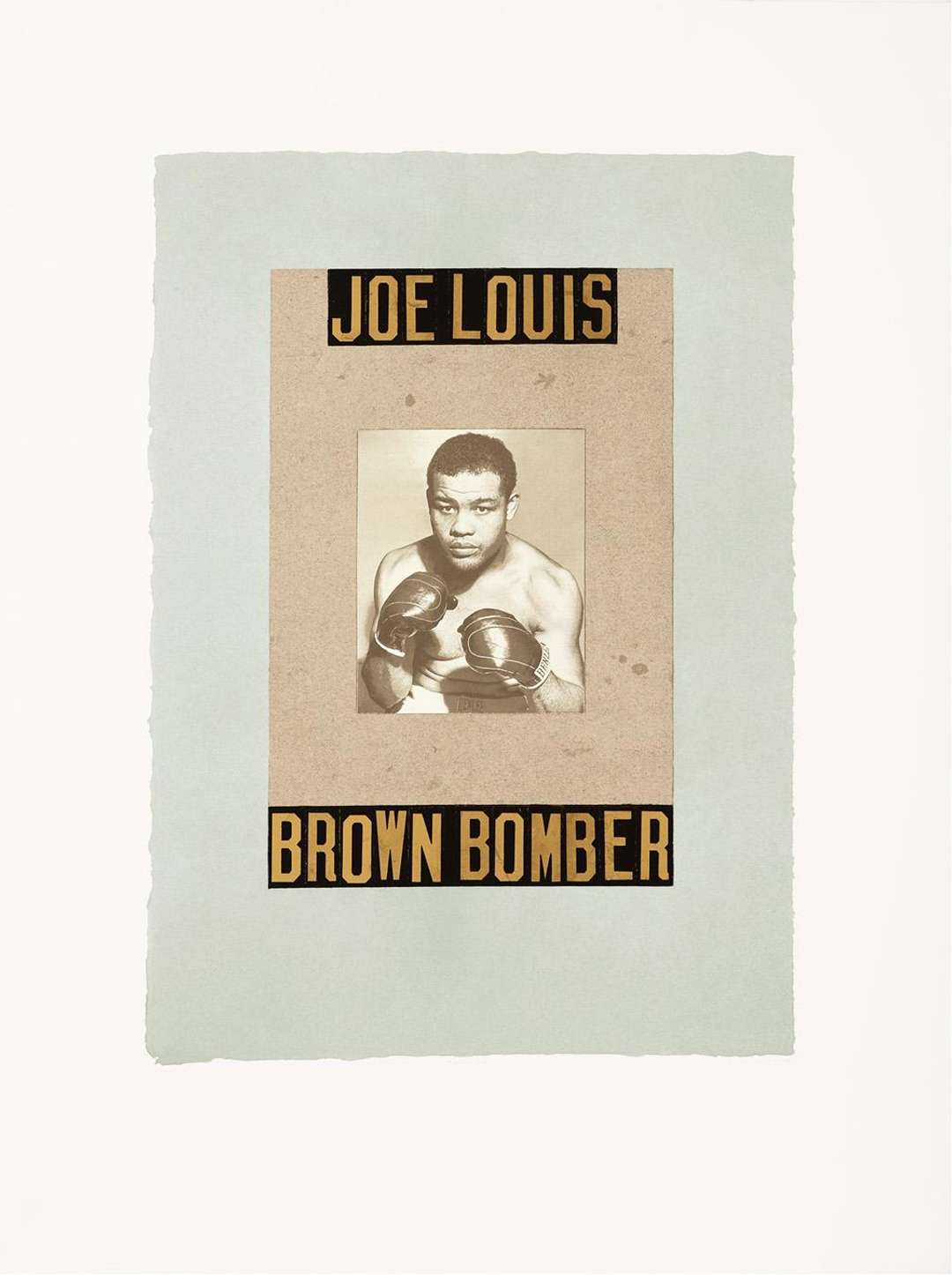 Peter Blake B Is For Boxer (Signed Print) 1991 | MyArtBroker