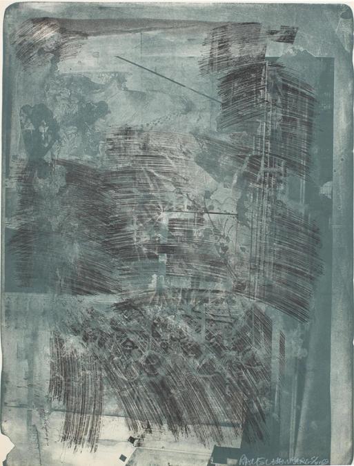 Robert Rauschenberg Post (Signed Print) 1970 | For Sale
