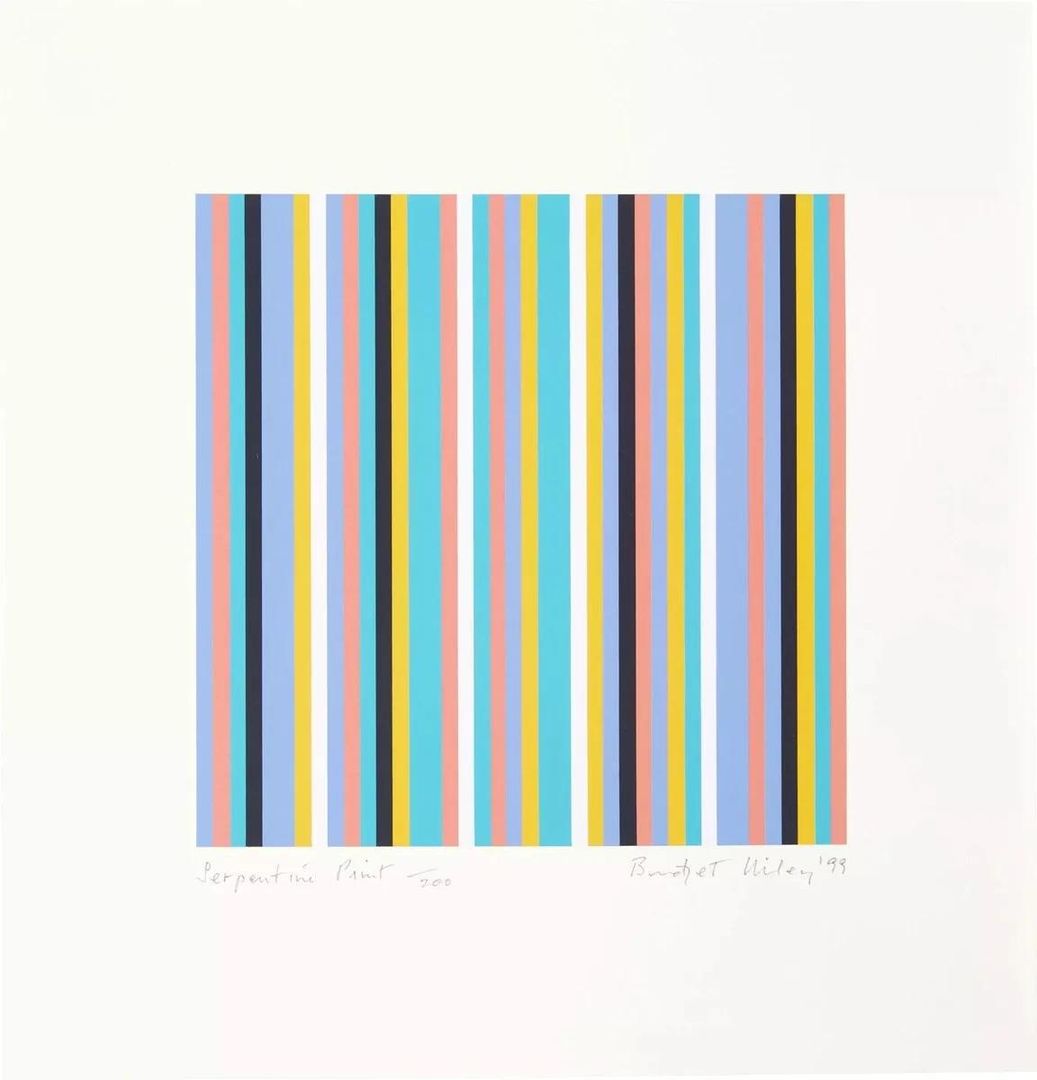 Bridget Riley Serpentine (Signed Print) 1999 | MyArtBroker