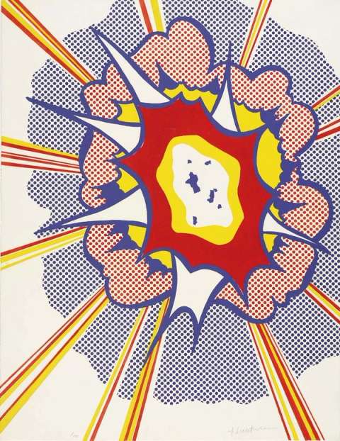 Roy Lichtenstein Explosion (Signed Print) 1967 | MyArtBroker