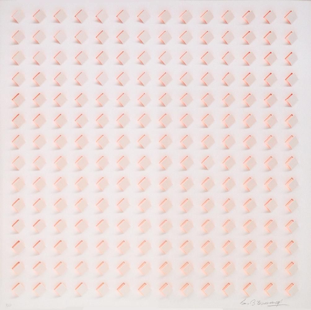 Luis Tomasello S/T 3A Naranja (Signed Print) 2012