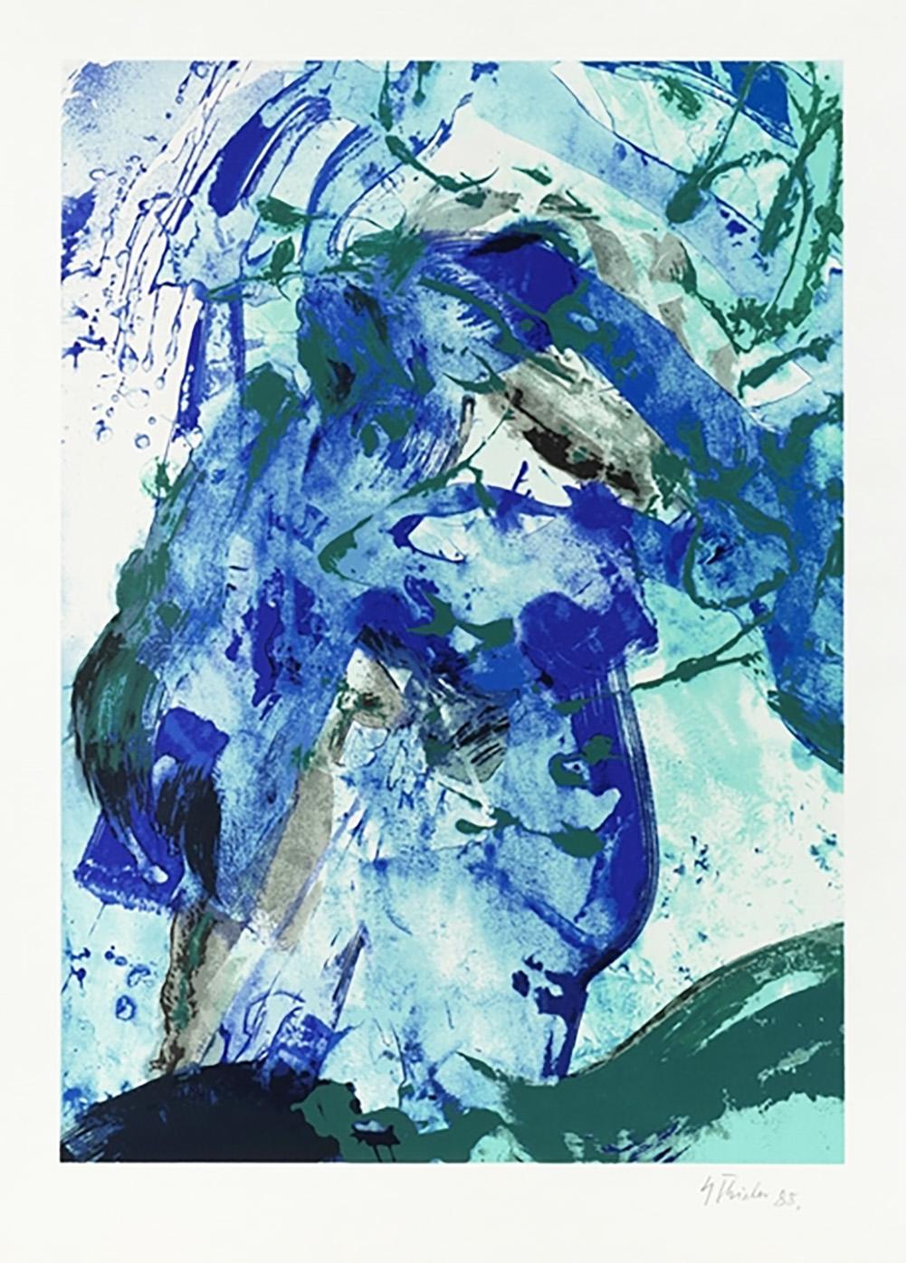 Fred Thieler Untitled II (1988) (Signed Print) 1988 | MyArtBroker