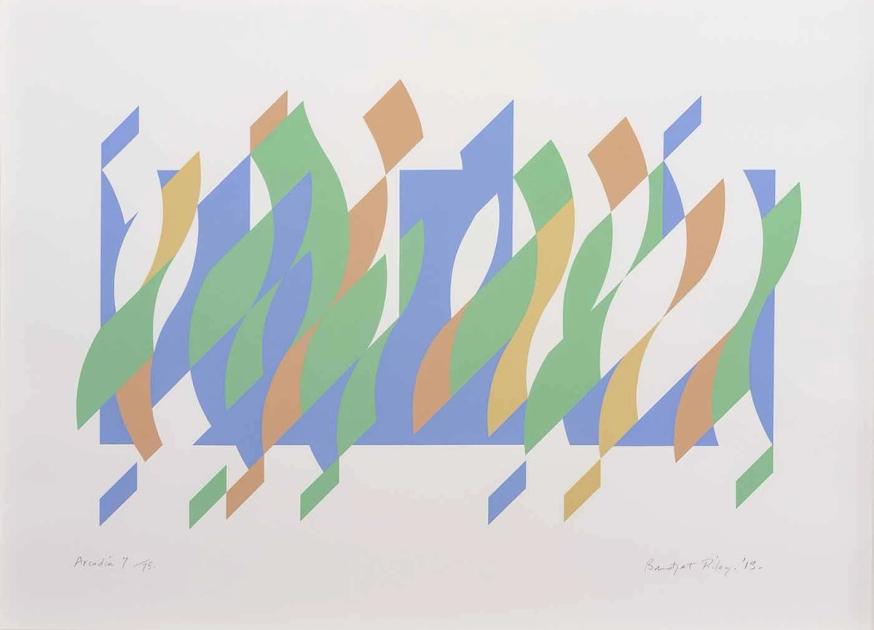 Bridget Riley Arcadia 7 (Signed Print) 2013 | For Sale