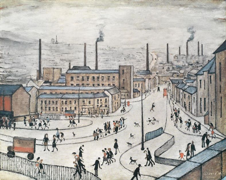 Industrial Scenes by L S Lowry Meaning, Analysis & Auction Results ...