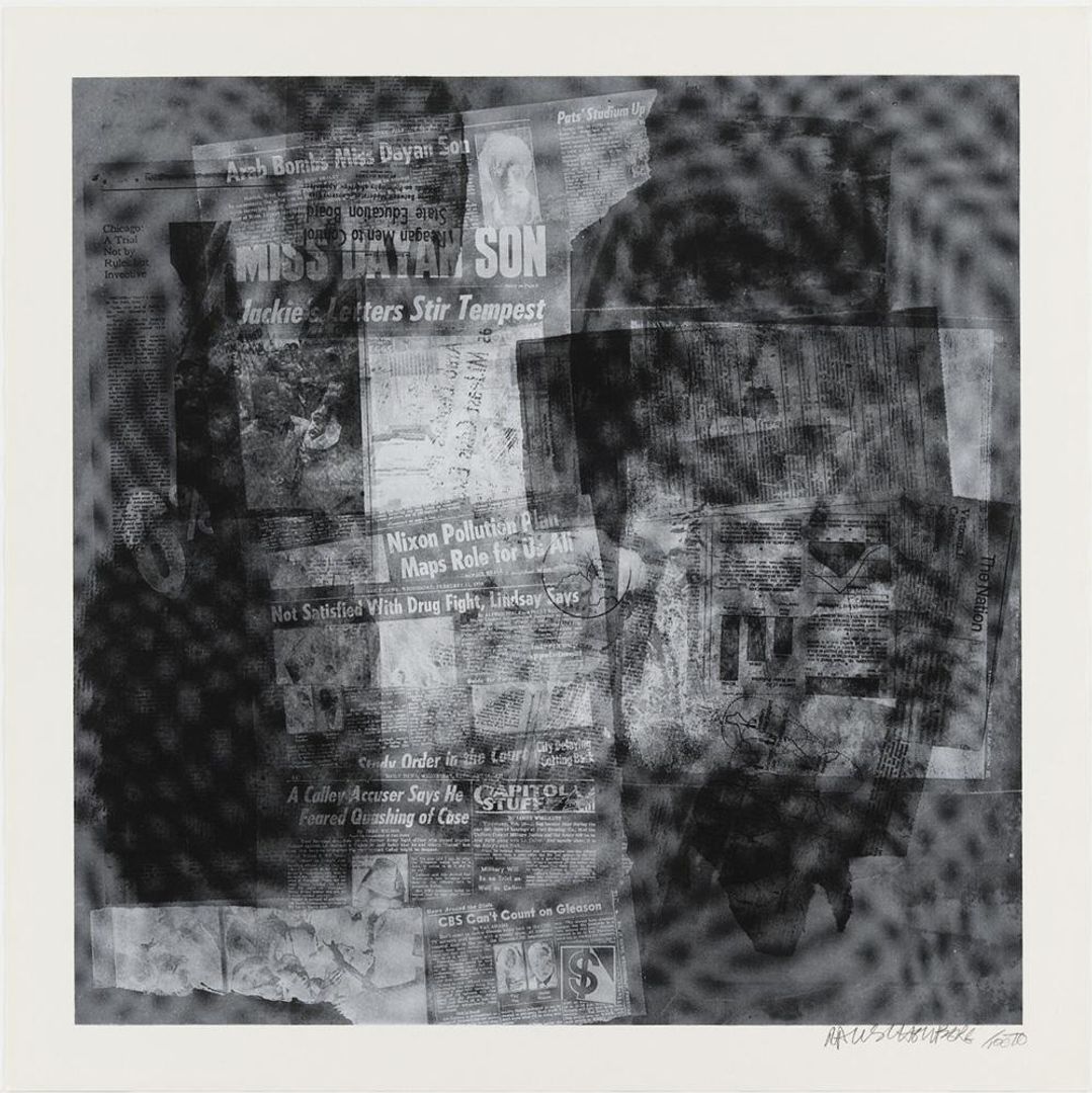 Robert Rauschenberg Surface I (Signed Print) 1970 | MyArtBroker