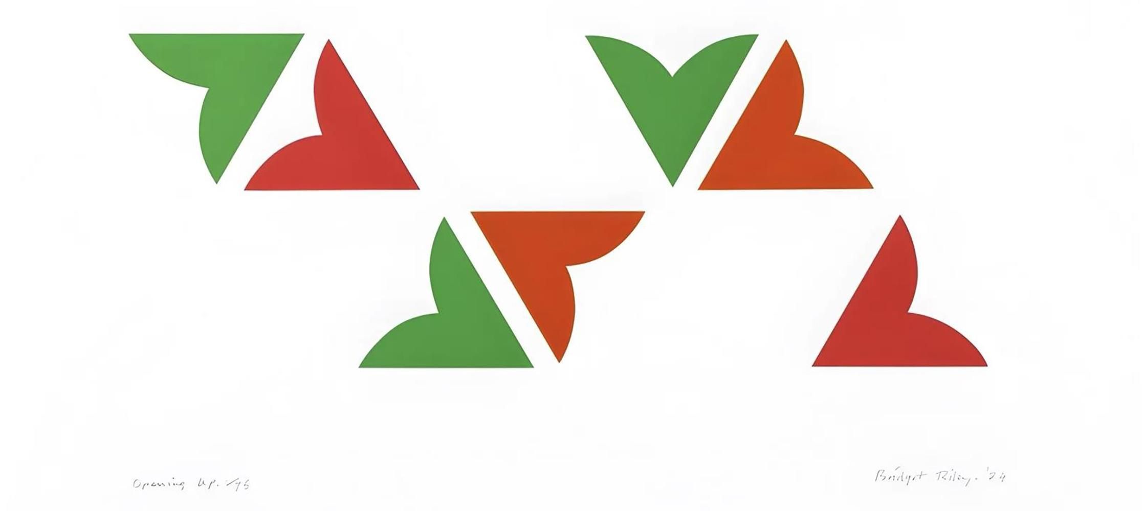 Bridget Riley Opening Up (Signed Print) 2024 | For Sale