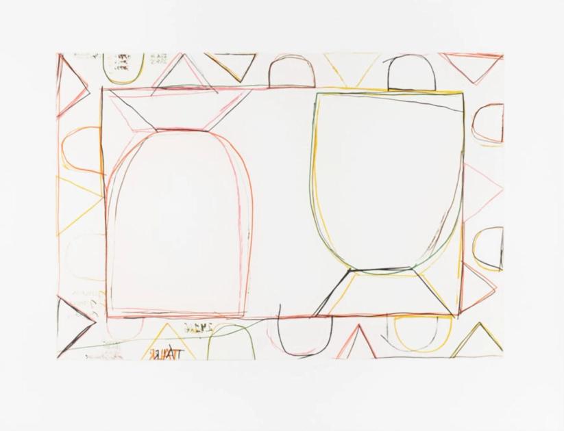 Tal R Slow Train Fast Arrival V (Signed Print) 2006 | MyArtBroker