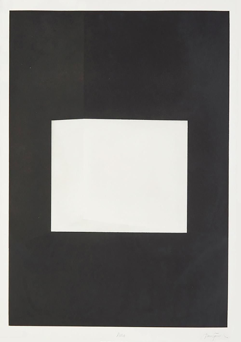 James Turrell Shanta (Signed Print) 1989