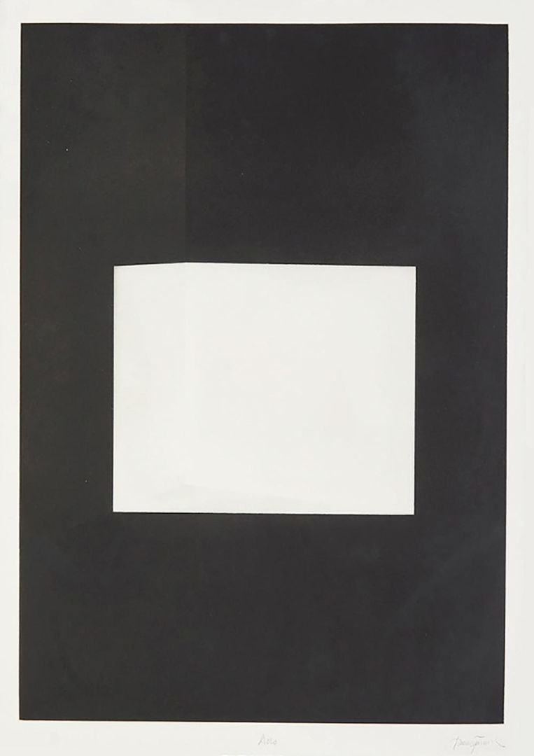 James Turrell Shanta (Signed Print) 1989