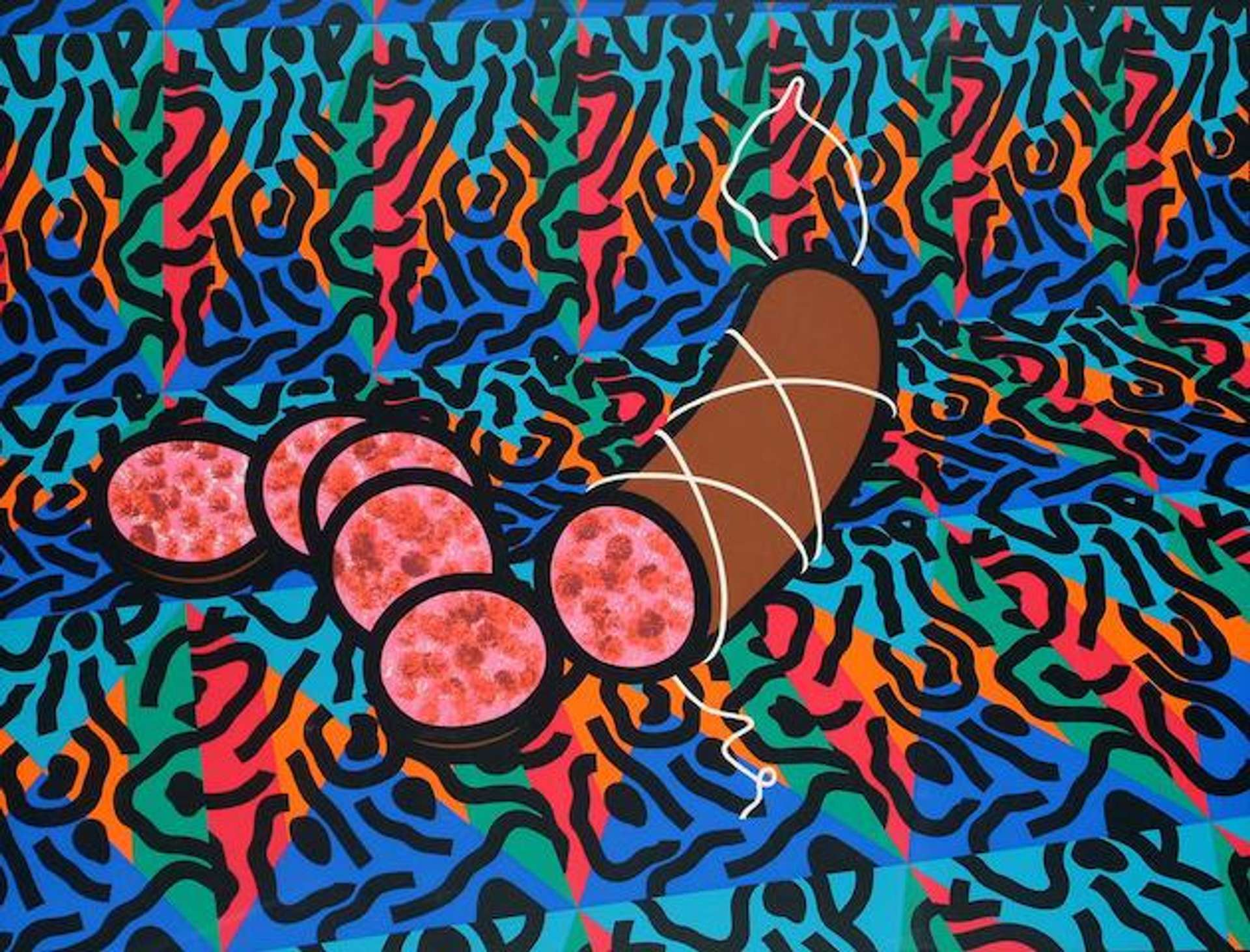 Patrick Caulfield Sausage (Signed Print) 1972 | MyArtBroker