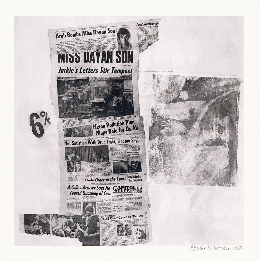 Robert Rauschenberg Features XXII (Signed Print) 1970 | Buy & Sell