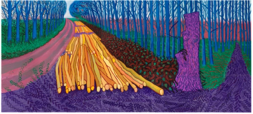 Extremely Limited: David Hockney's Arrival Of Spring | MyArtBroker
