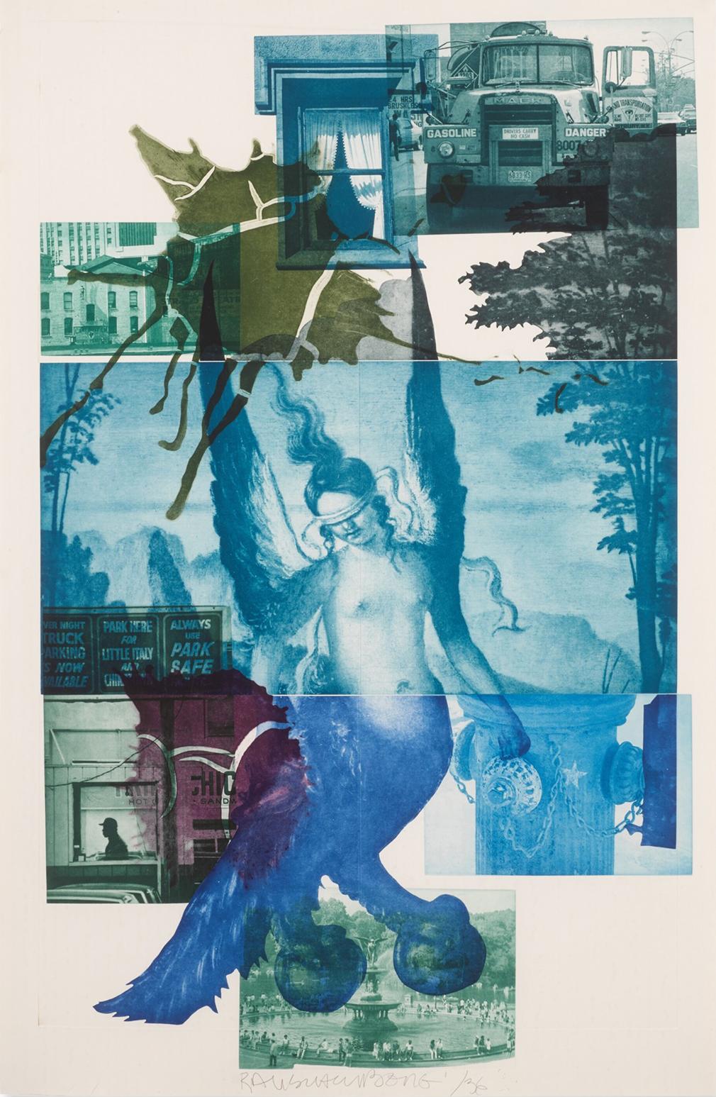 Robert Rauschenberg Bellini #1 (Signed Print) 1986 | For Sale