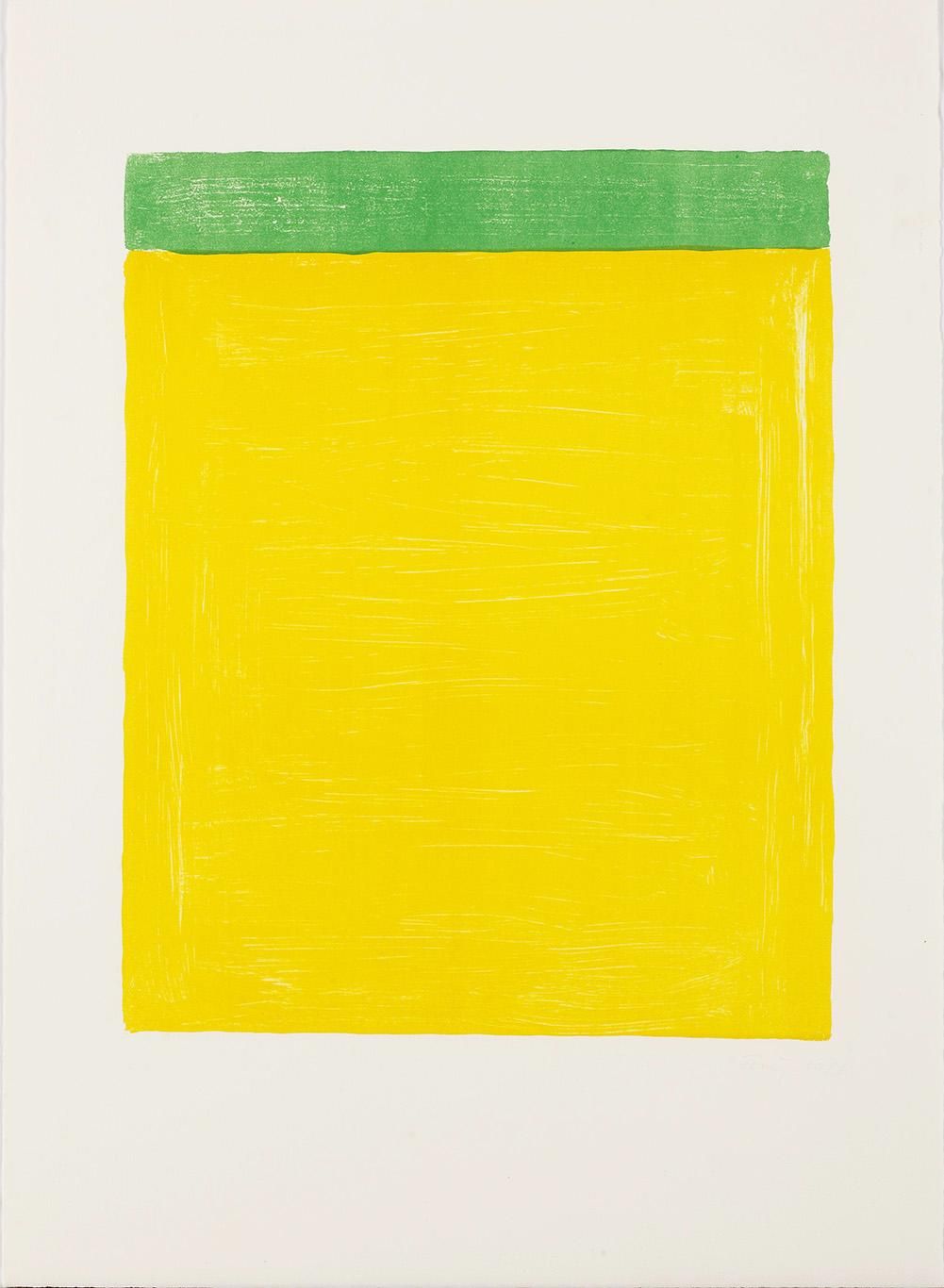 Gunther Forg Design For A Mural 4 (Signed Print) 1986