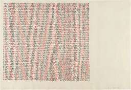 Mel Bochner Range (Signed Print) 1979 | MyArtBroker