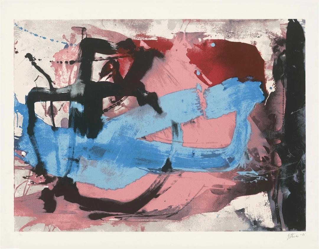 Fred Thieler Untitled (1981) (Signed Print) 1981 | MyArtBroker