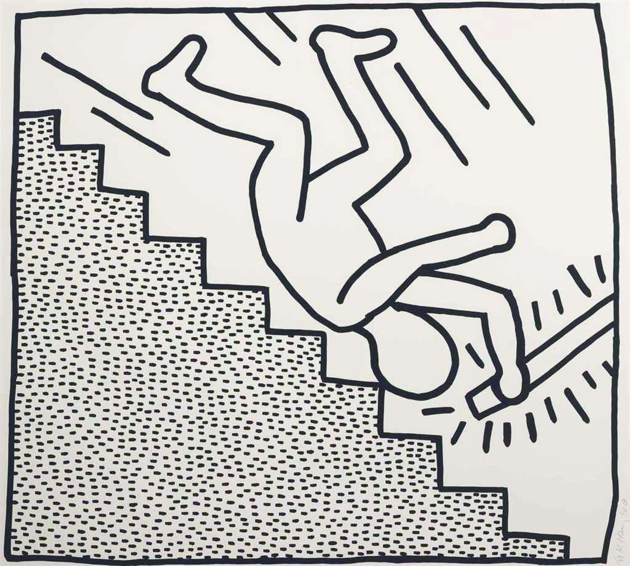 Keith Haring's Legacy of Line and Form: The Blueprint Drawings ...