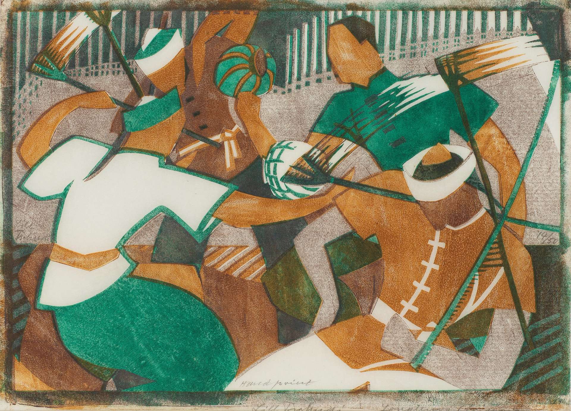 Lill Tschudi Chinese Jugglers (Signed Print) 1934 | MyArtBroker